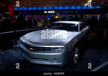Chevrolet Camaro concept car at the 2006 North American International ...