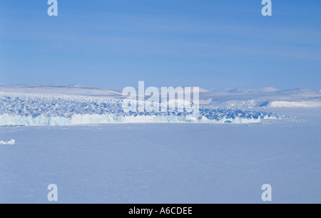 Pituffik Glacier Thule Greenland Stock Photo - Alamy