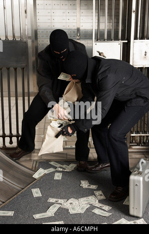 Cash money in a bank vault More than 1 million in this image Stock ...