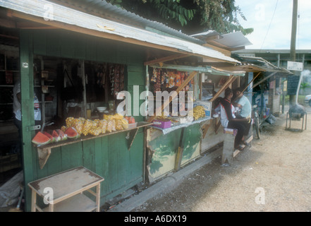Market in Belmopan Capitol of Belize Stock Photo - Alamy