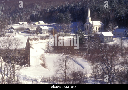 village of South Woodbury Vermont USA fall foliage Stock Photo: 1155824 ...