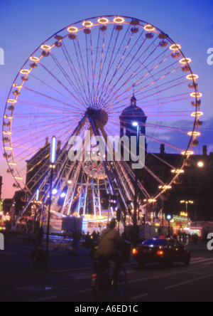 Big Wheel Dam Square Amsterdam Netherlands Stock Photo - Alamy