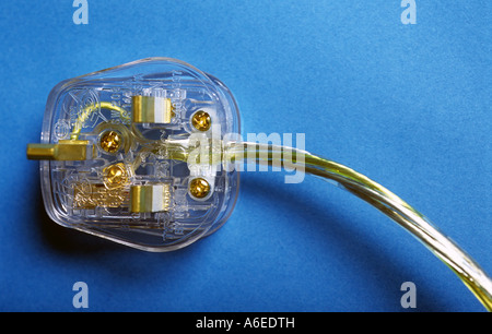 British domestic 3-pin electrical plug Stock Photo: 11493389 - Alamy