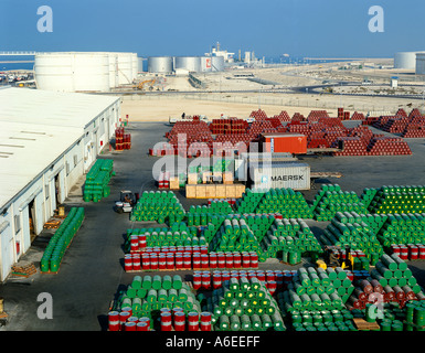 BP Oil Terminal Jebel Ali Dubai United Arab Emirates Stock Photo - Alamy