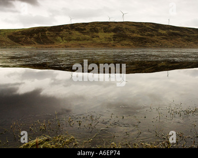 Reflections Tingwall Loch Shetland Stock Photo - Alamy