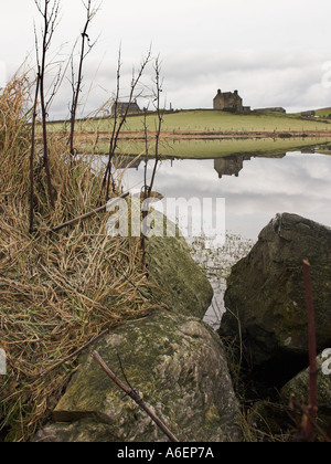 Reflections Tingwall Loch Shetland Stock Photo - Alamy