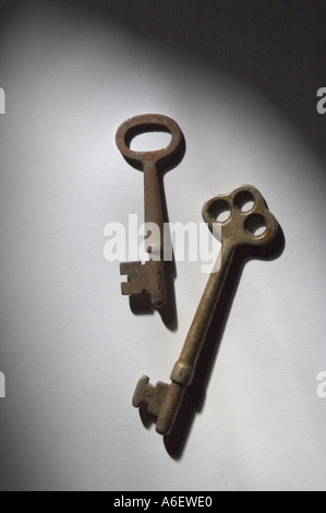 Old Fashion Keys Stock Photo - Alamy
