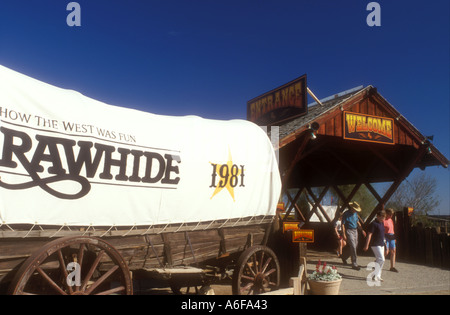 RAWHIDE REPLICA OF 1880s WESTERN TOWN SCOTTSDALE ARIZONA Stock Photo ...
