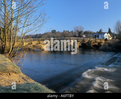 Arches of Tilford Bridge, Surrey Stock Photo - Alamy