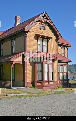 Historic Hughes House in Cape Blanco State Park, Oregon Stock Photo - Alamy
