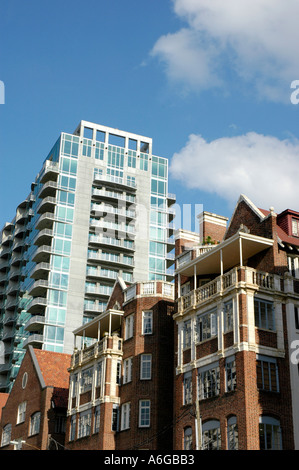 Midtown in Atlanta Georgia Apartments and high rise offices Stock Photo ...