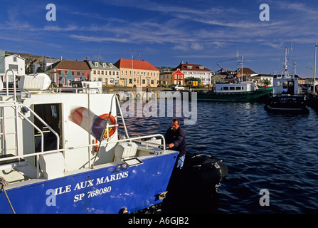 Saint Pierre Saint Pierre and Miquelon France french islands off coast ...