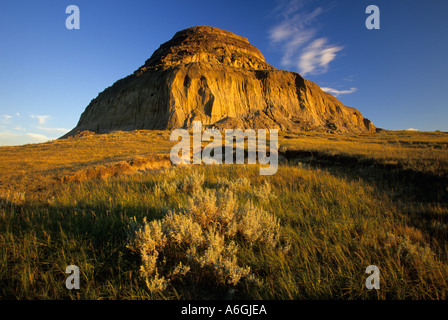 Castle Butte, Big Muddy Badlands, Saskatchewan, Canada Stock Photo - Alamy