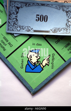German Monopoly Board Stock Photo - Alamy