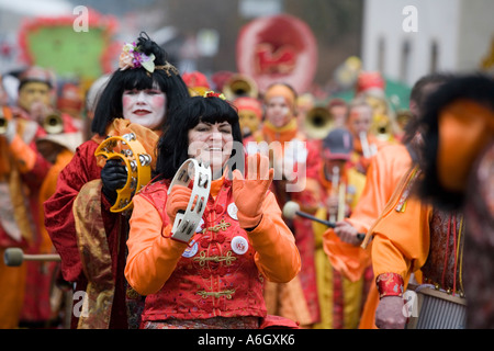 Chinese carnival ( Chinesenfasching ) in Dietfurt an der Altmühl ...
