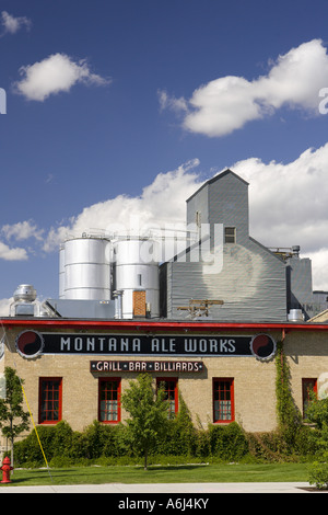BOZEMAN MONTANA USA Montana Ale Works brewery downtown Bozeman Stock ...