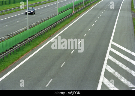 The A2 highway, Poland Stock Photo - Alamy