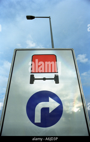 right direction sign - right direction traffic sign - go straight Stock ...