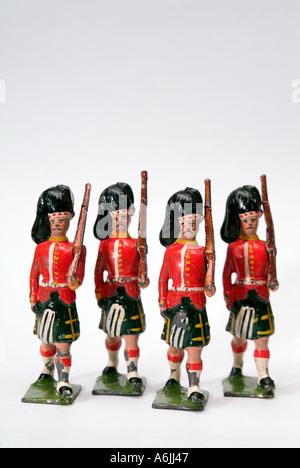 Antique Tin Lead Toy Soldiers Napoleon and Wellington Battle of ...
