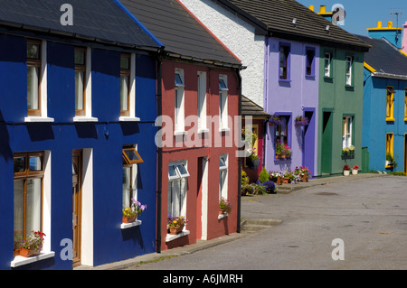 Colourful Buildings Eyeries village West Cork Ireland Stock Photo - Alamy
