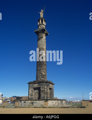 The Nelson Monument, Great Yarmouth, Norfolk England, 19th century scene, Also known as ...