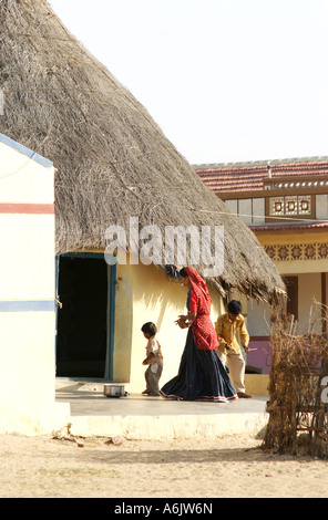 Tunda Vandha Rabari tribal village in Gujarat India Stock Photo - Alamy