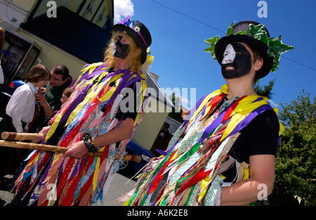 Welsh Dance group outside the Town Hall in Cowbridge Stock Photo - Alamy