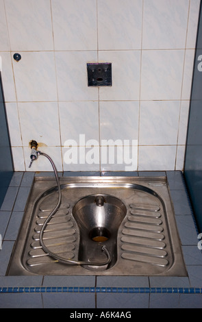 Stainless steel squat toilet Stock Photo - Alamy