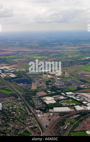 Aerial photo of Didcot power station Stock Photo - Alamy