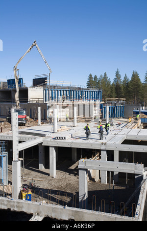 construction site Sotkamo Finland Stock Photo - Alamy