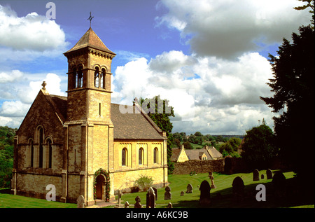 St. Luke`s Church, Frampton Mansell, Gloucestershire, England, UK Stock ...