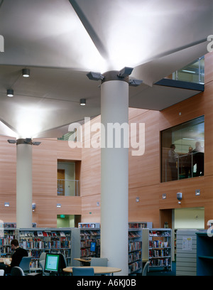 Jubilee Library, Brighton, England. Main library hall. Architect ...