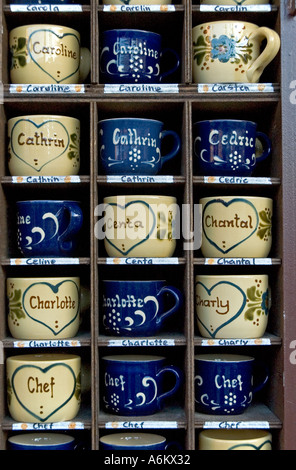 personalised personalized mugs name names Stock Photo - Alamy