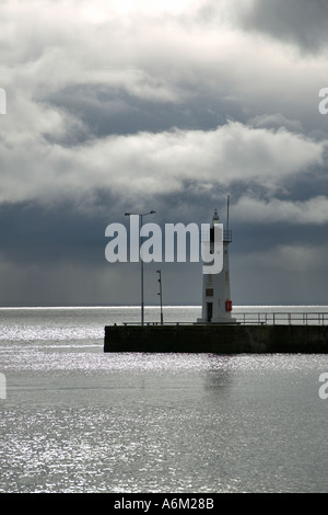 Scotland, Anstruther, lighthouse, storm Stock Photo - Alamy