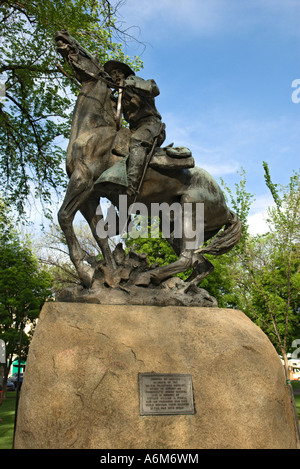 Monument to Teddy Roosevelts Rough Riders and Captain William Bucky ...
