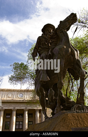Monument to Teddy Roosevelts Rough Riders and Captain William Bucky ...
