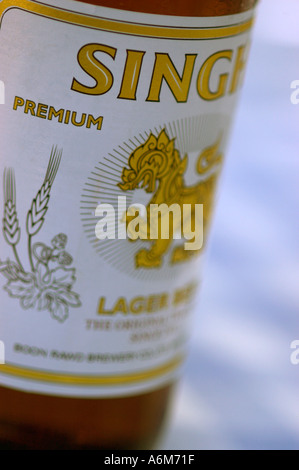 Singha , Thai beer Stock Photo - Alamy