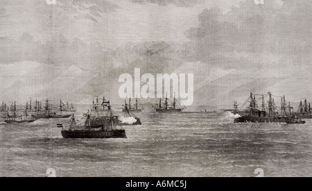 Carlist Wars (Third Carlist War). Prisoners arrested in La Seu Stock ...