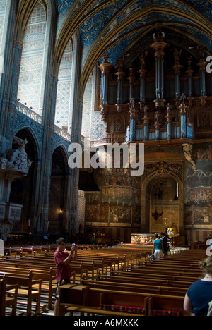 The Ceiling of Saint-Cecile Cathedral in Albi France Stock Photo - Alamy