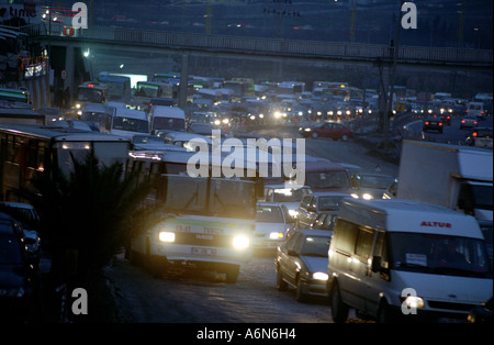 TURKEY HEAVY TRAFFIC IN ISTANBUL 2006 Stock Photo - Alamy