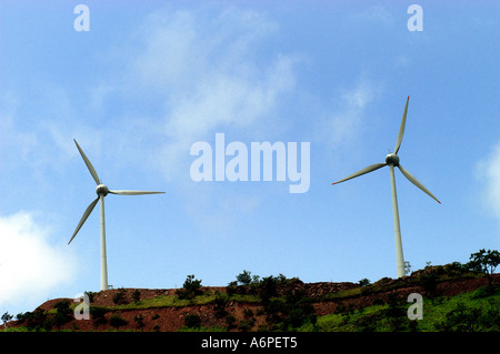 Windmill farms at Chitradurg 250 Kms from Bangalore Karnataka India ...