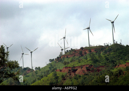 Windmill farms at Chitradurg 250 Kms from Bangalore Karnataka India ...