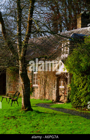 Pond cottage Endsleigh Milton Abbot Devon UK Stock Photo - Alamy