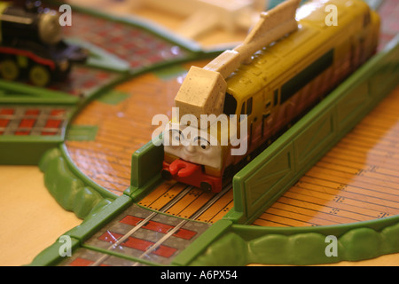 Lewis s beloved Ertl train set The Flying Scotsman and Rusty by the ...