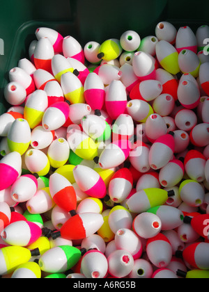 fishing bobbers collection Stock Photo - Alamy