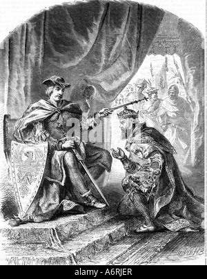 Ottokar II., circa 1232 - 26.8.1278, King of Bohemia 23.9.1253 - 26.8. ...