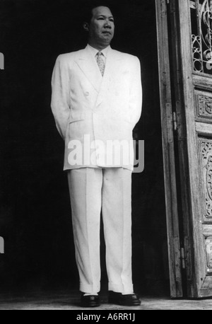BAO DAI (1913-1997) Emperor of Vietnam here in 1950 Stock Photo - Alamy
