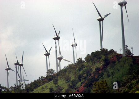 Windmill farms at Chitradurg 250 Kms from Bangalore Karnataka India ...