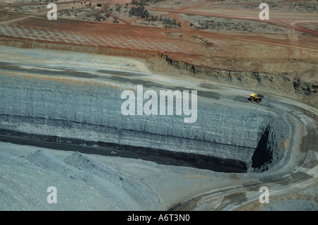 coal seam layers in open cut coal mine Stock Photo: 6652564 - Alamy