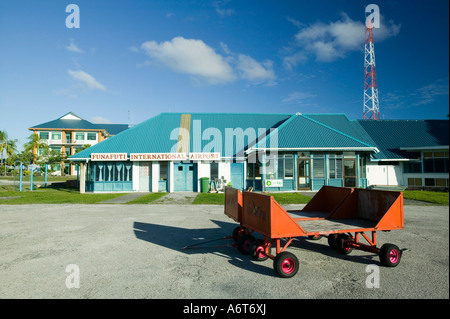 Funafuti international airport, Tuvalu, Pacific Stock Photo - Alamy